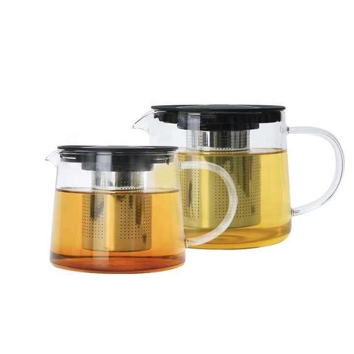 Wholesale Heat Resistant Home; Office Tea Glass Jug Glass Teapot with ...