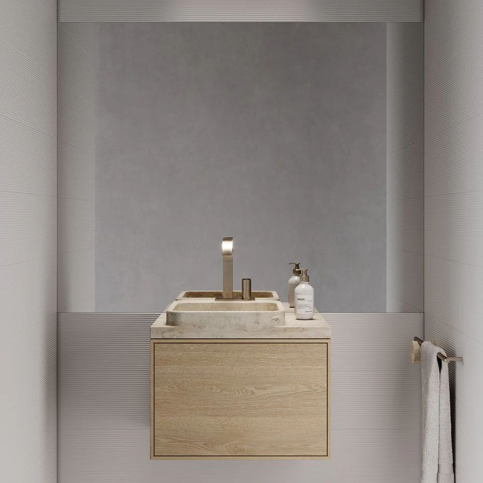 How to Choose a Rock Slab Farmhouse Bathroom Vanity with Sink