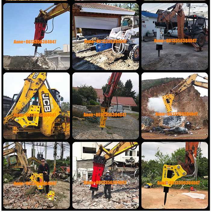 Hydraulic Breaker EDT 2200_2 - Alat Palu Batu Tahan Lama
