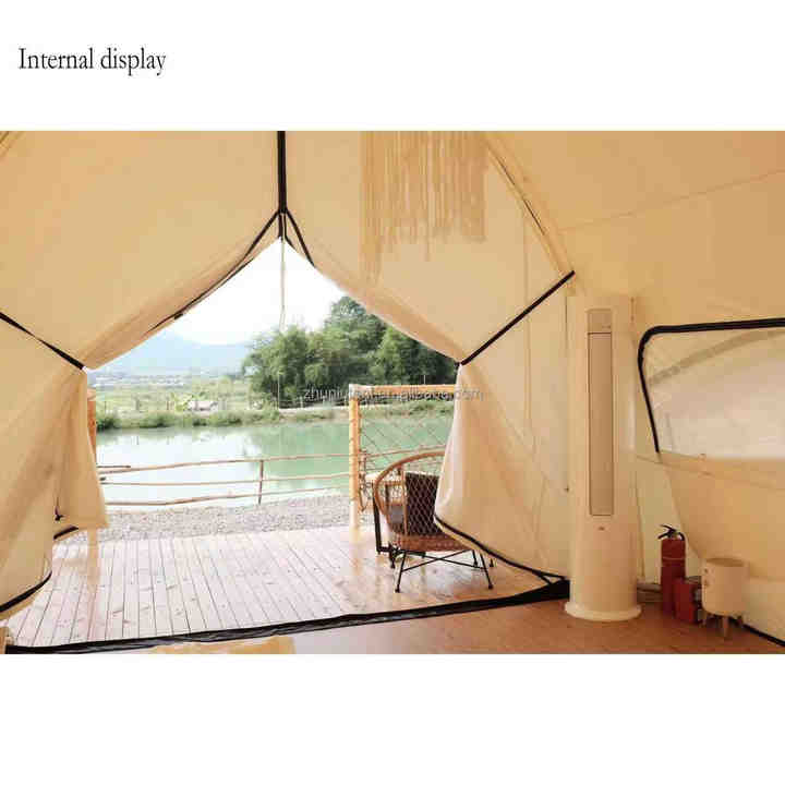 5*7*4m New Design Outdoor Glamping Sailing Shape Hotel Tent Luxury ...