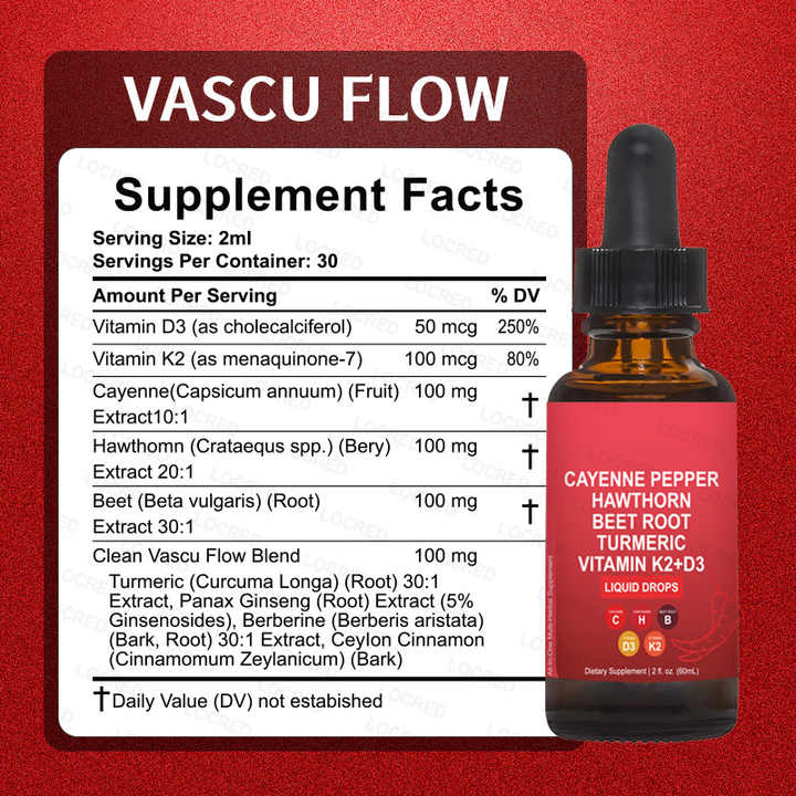 Cayenne Pepper Liquid Drops - Energy & Nutrition Supplement