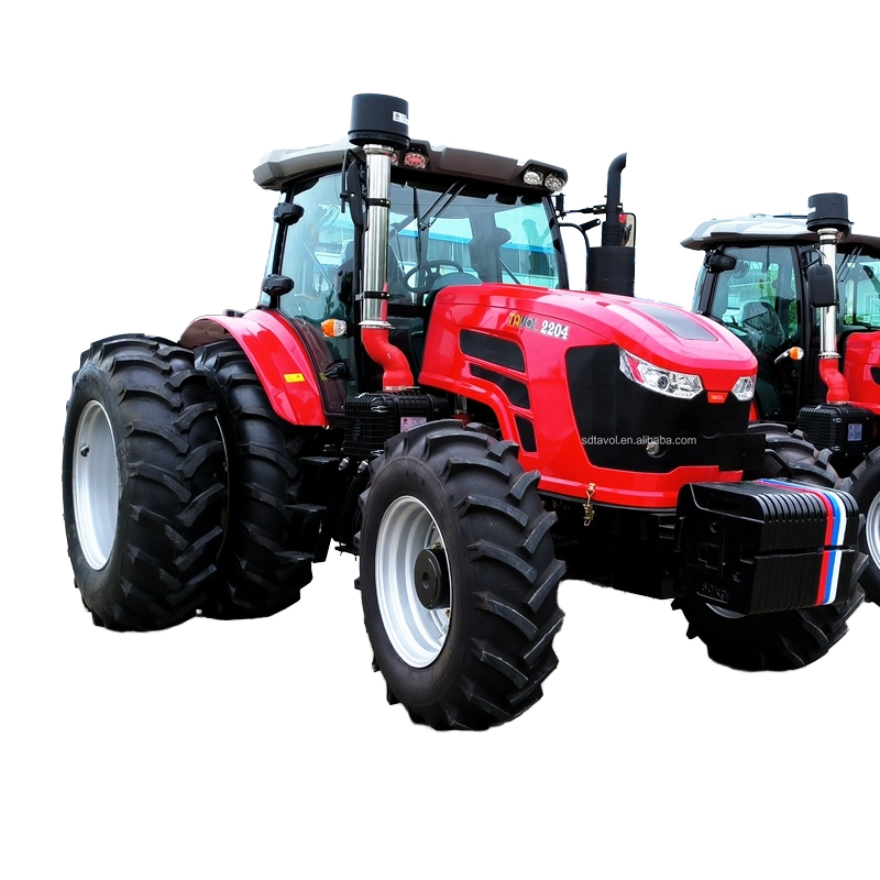 Tavol Four Wheel Drive 220HP Farm Tractor with Gear Drive Dual Rear ...