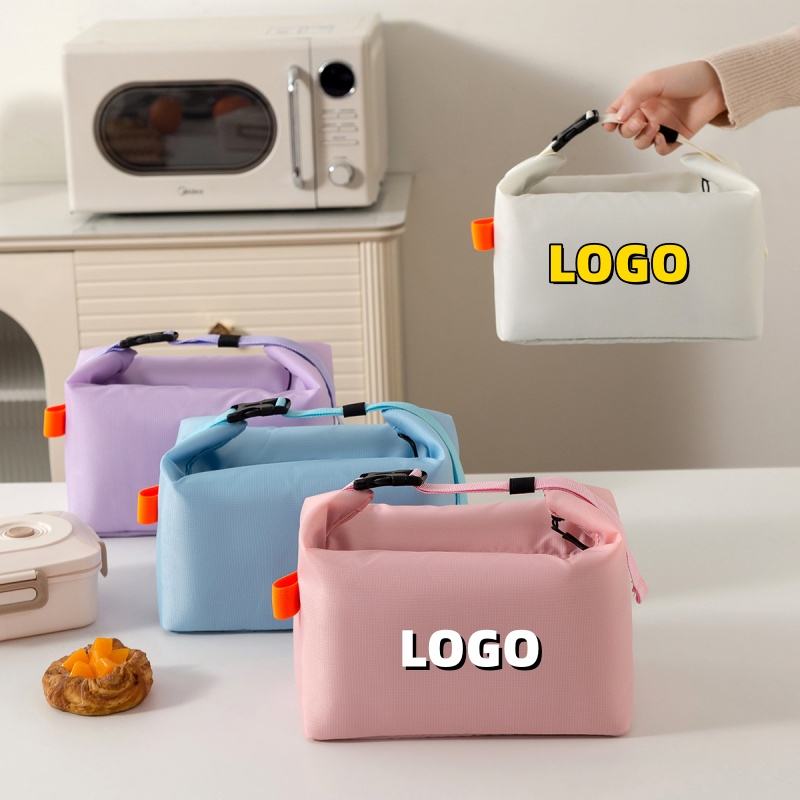 QET1024 Custom Logo Small Lunch Box for Women Lunch Bag Men Lightweight ...