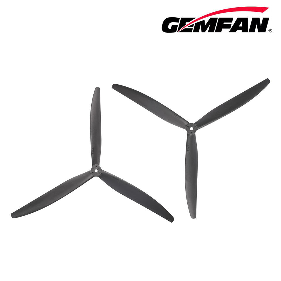 GEMFAN New 13 Inch FPV Propeller 1312 Glass Fiber Nylon 3 Blades High ...
