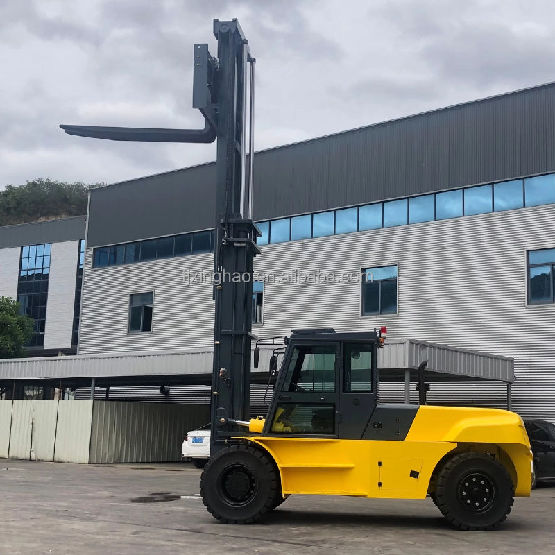 CPCD160 Heavy Duty Lifting Forklift Machine 16 Ton Forklifts Truck ...