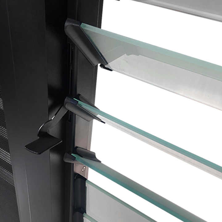 Home Use Shutter windows Louvers Aluminium windows Glass Adjustable ...