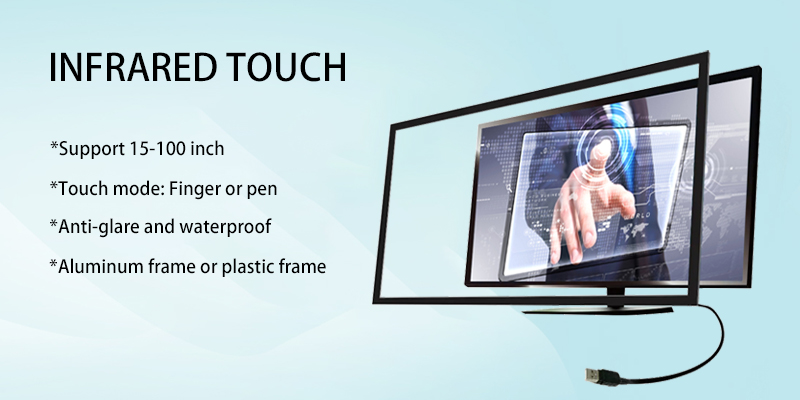 19 Inch Selfie Mirror Photo Booth Waterproof Touch Screen Overlay ...