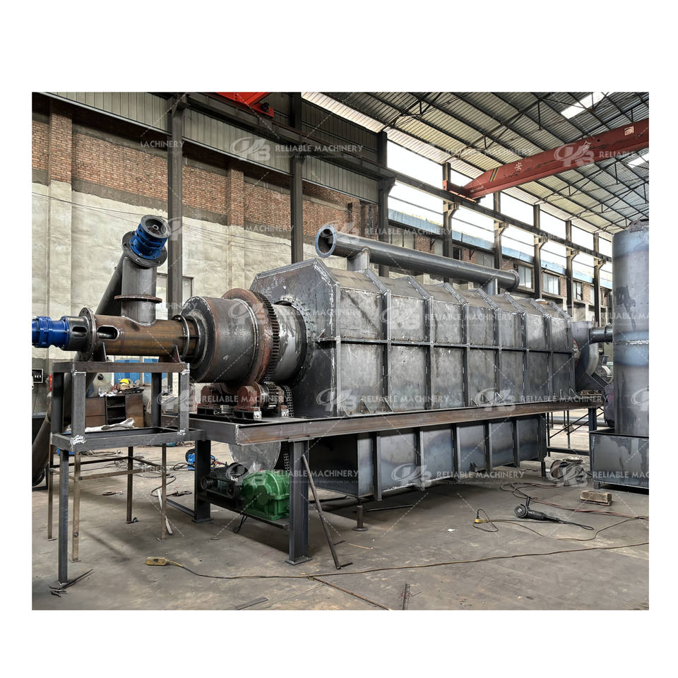 Hot Sale Biomass Waste Drum Continuous Carbonization Furnace-Smokeless ...