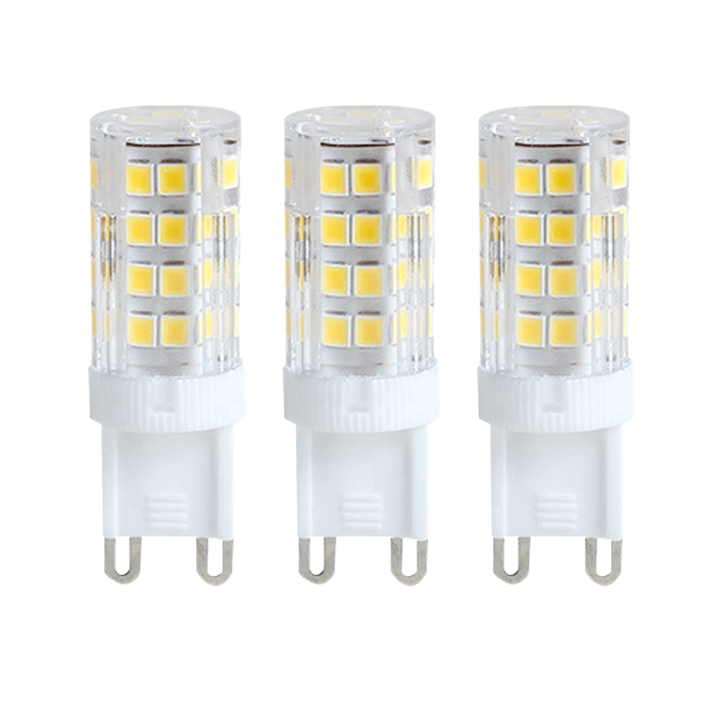 LED G4 G9 E14/AC/DC 12V 220V 3W 5W COB SMD Ceramic Dimming Chandelier ...