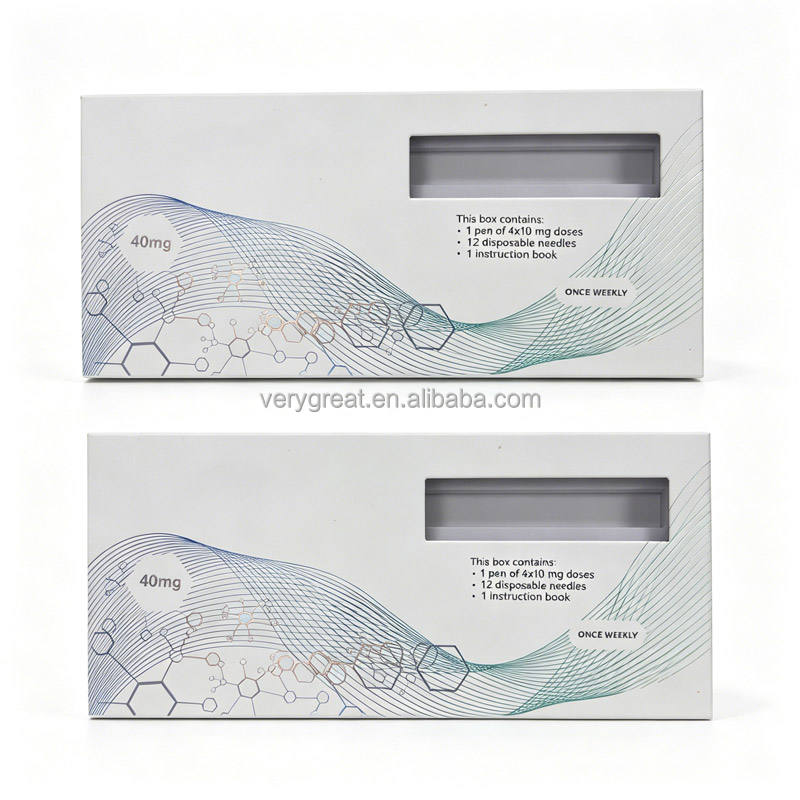 Peptides Injection Pen Box Custom Reusable Pen Packaging Boxes Pen ...