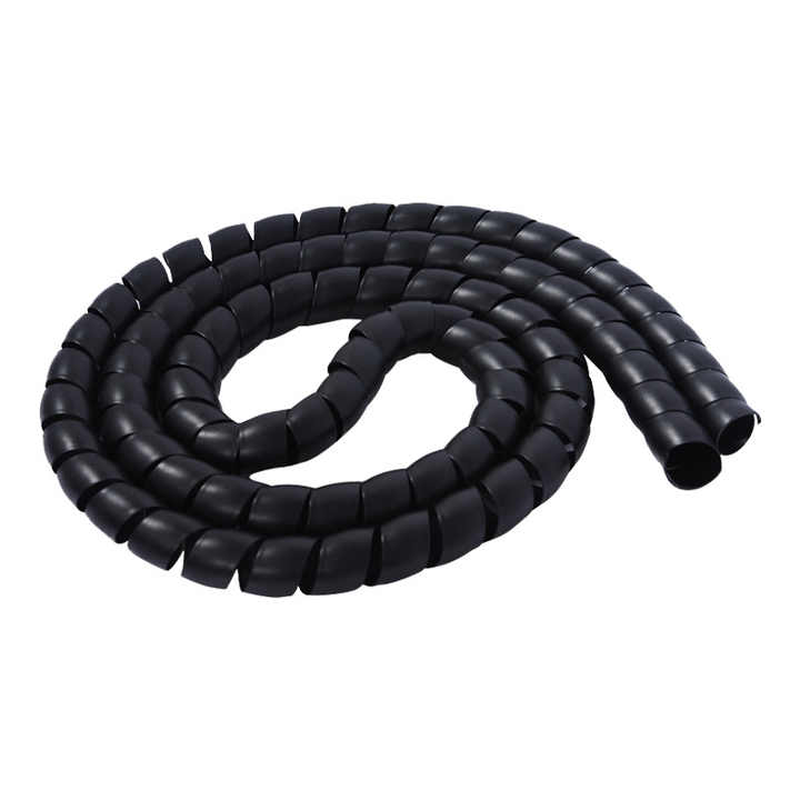 Customized Plastic Spiral Guard Tubes Hydraulic Hose Cover Flexible ...