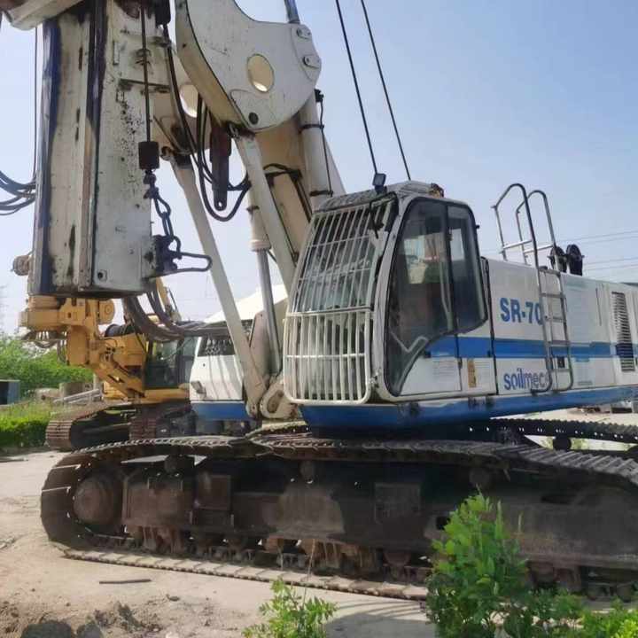 Used Soilmec SR70 SR65 SR60 & R516 Rotary Drilling Rig From Italy ...