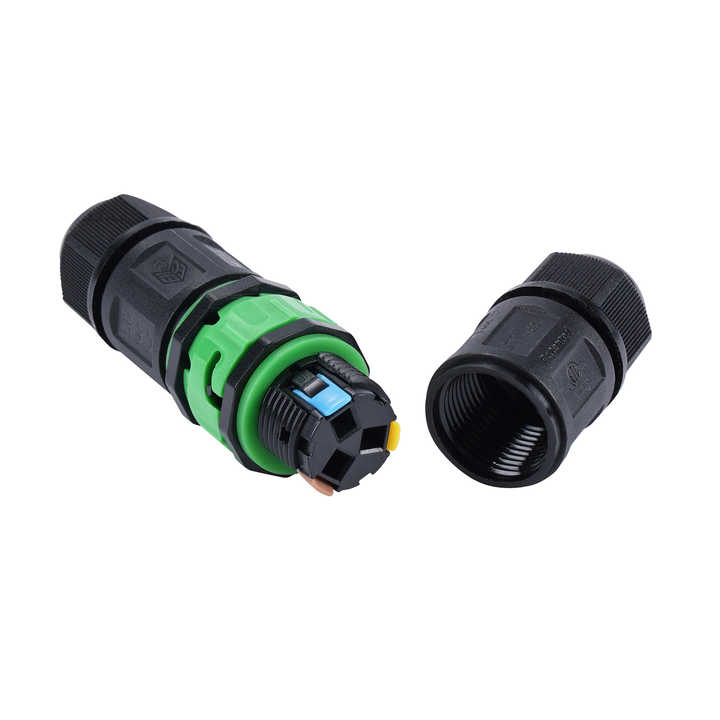 New Screwless Fast Electrical IP68 Waterproof Outdoor Male and Female ...