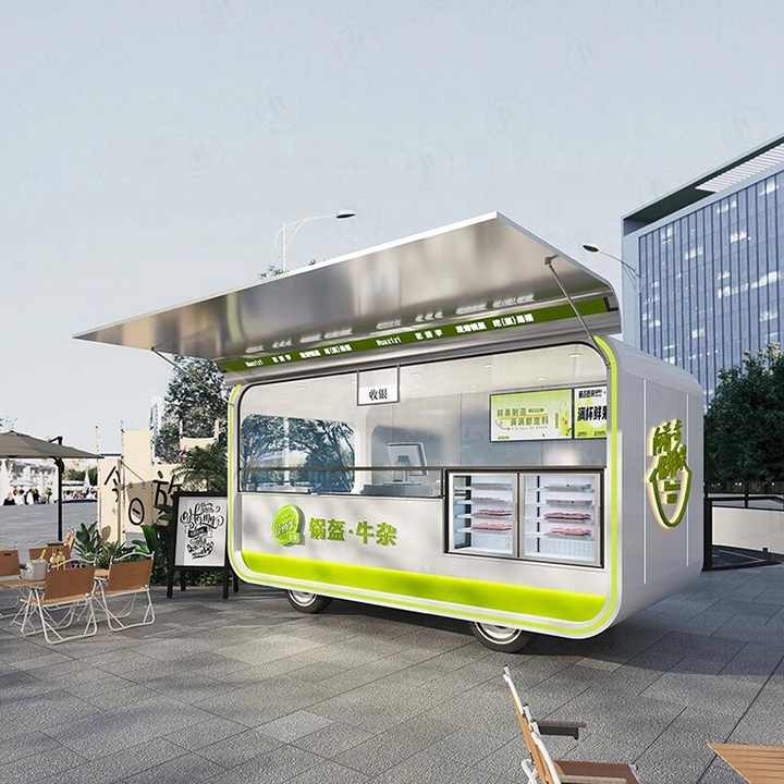 Bubble Tea Mobile Hawker Food Courts Hawker Centers Kaya Toast Cart ...