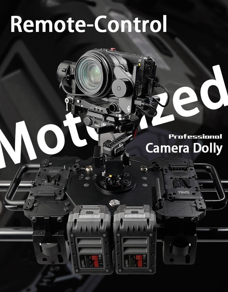 Hoodveyes Professional Camera Track Dolly - Anti-derailment