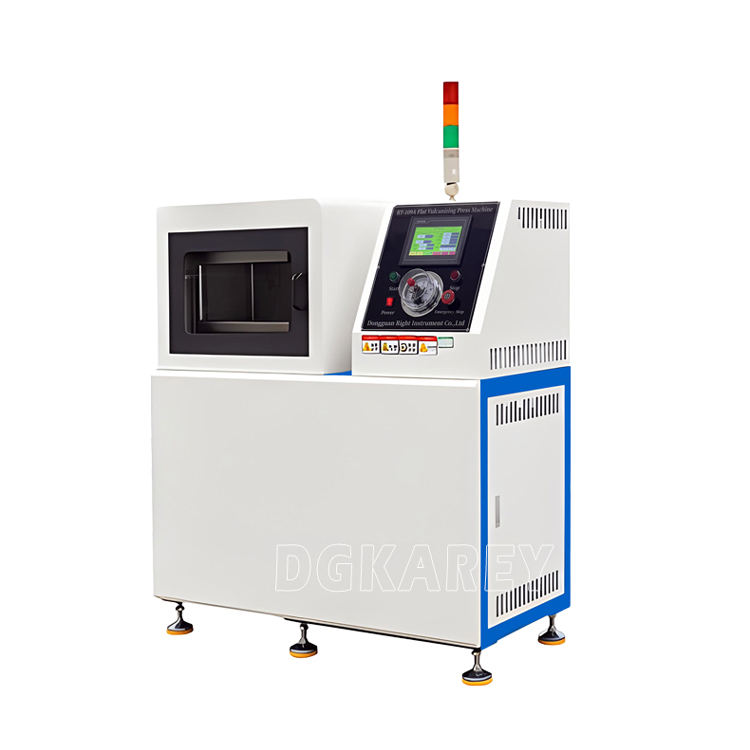 ISO 23950 & ASTM D3182 Water Cooled Rubber Vulcanizing Machine