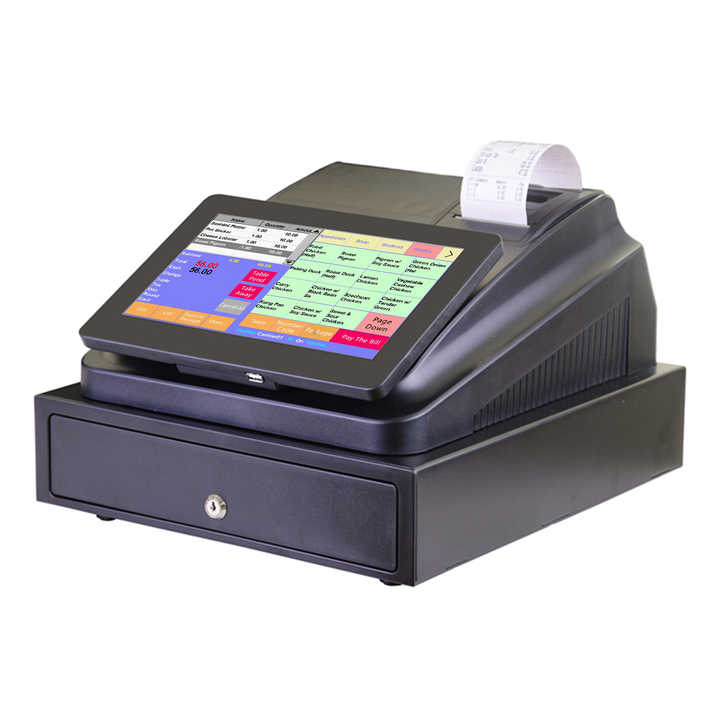 Hot Quick Use POS System Cash Register RS232/USB Port 2.8 Inch(320*240 ...