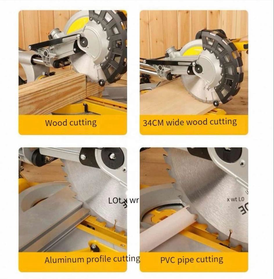10inch Vertical Panel Saw High Precision Compound Electric Saw 24kW ...