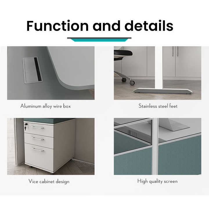 Modern Design Office Call Center Workstation Cubicles