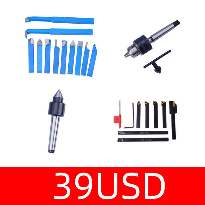 WM210V Manual Metal Lathe Machine with Brushless Motor & 210mm Swing ...