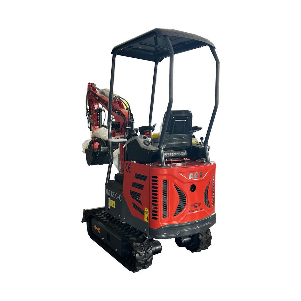 High Productivity AGT DM12X-C 1.2Ton Hydraulic Crawler Farm Digger ...