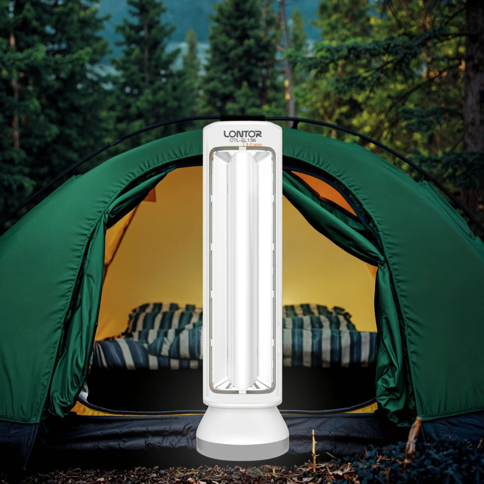 Portable Rechargeable Emergency Light & Lantern Lithium Battery Solar ...