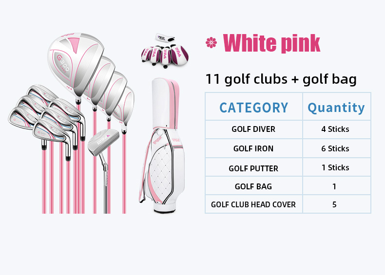 PGM LTG035 brand golf club complete set ladies custom golf clubs set ...