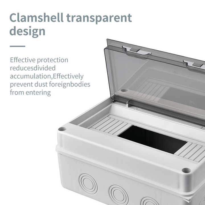 Tulabu HT Series 5-Way IP65 Waterproof Outdoor Circuit Breaker Power Distribution Box CE ...