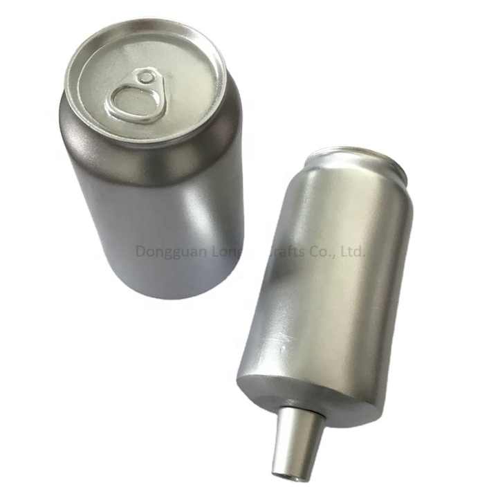 Custom Label Blank Beer Bottle Tap Handle - Silver Can Shape
