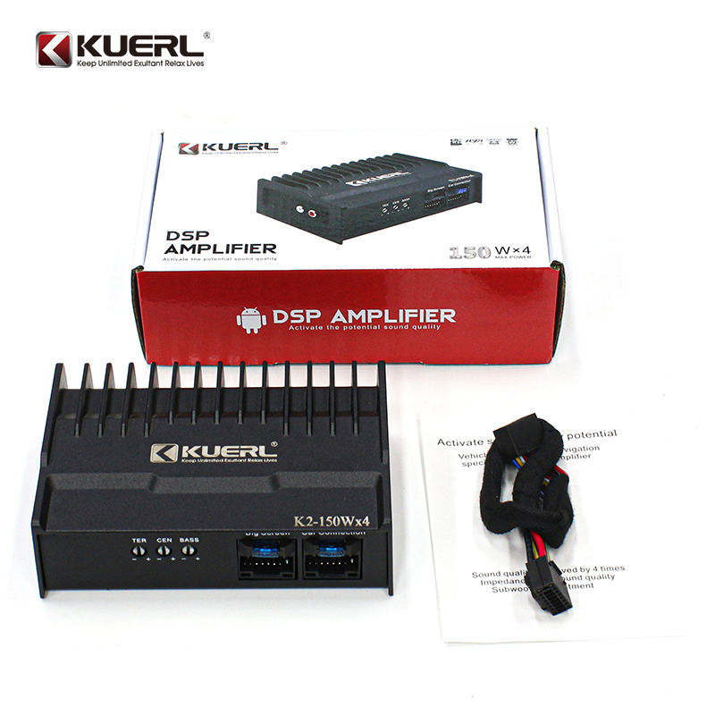45W*4 Car Power Amplifier 4 Channel Android DSP Audio Amplifier ...