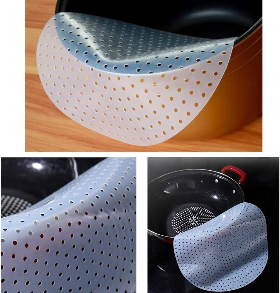 Rice Cooker Non-Stick Pad Reusable Burnt Proof Thick Silicone Pot ...