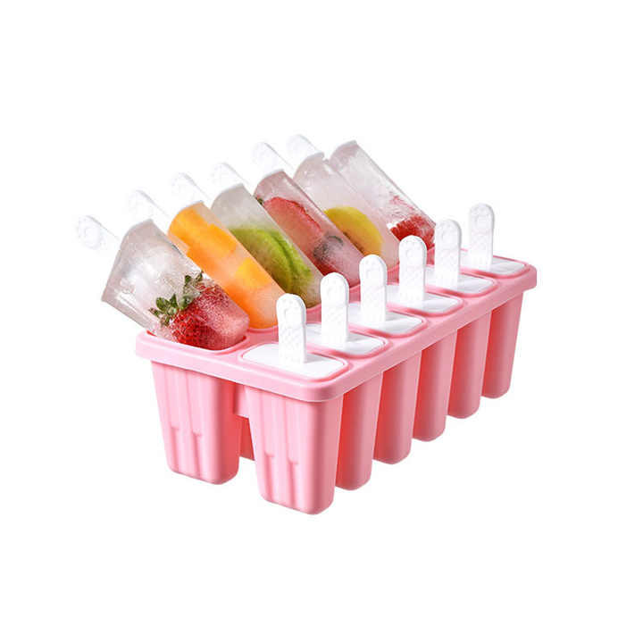 DIY Reusable Silicone Ice Pop Molds Easy Release Ice Pop Maker| Alibaba.com