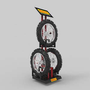 Buy Freestanding single tyre display stand with Custom Designs ...