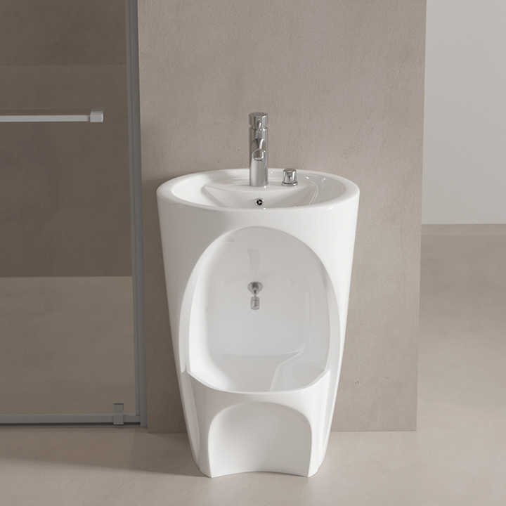 Modern Minimalist Wudu Basin - Effortless Drainage System