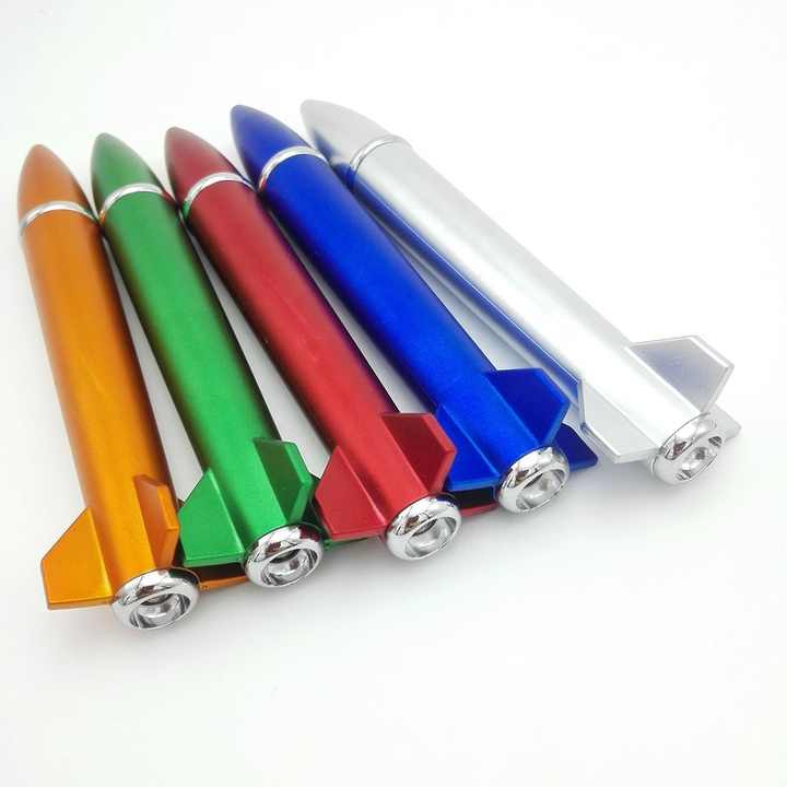 Rocket Pen with Light - Novelty Promotional Multi-Functional Pen