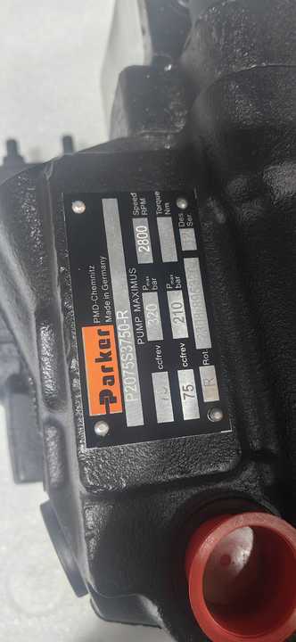 Parker pompa P2075S3750-R eksenel hidrolik pistonlu pompa P2075 P2105 ...