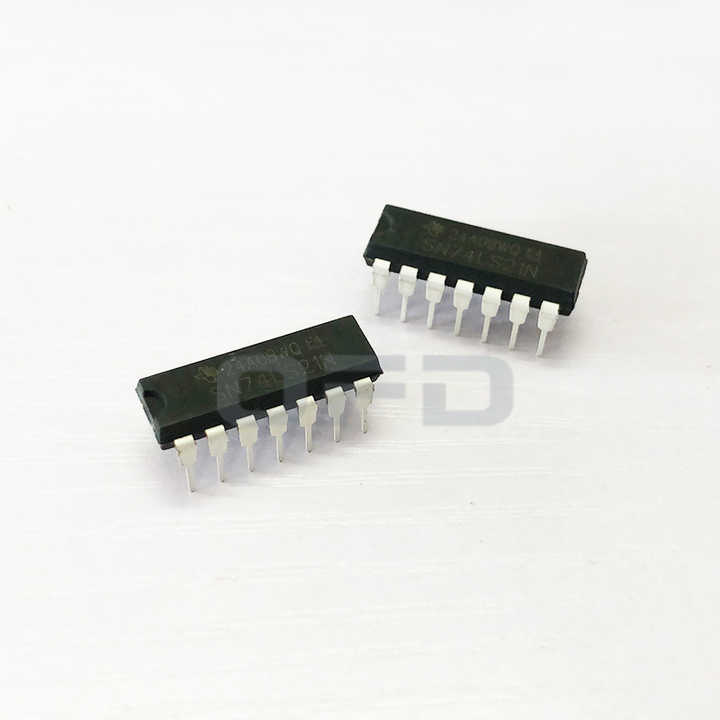 SN74LS21N DIP-14 Logic IC Through Hole Integrated Circuit ICs Digital ...