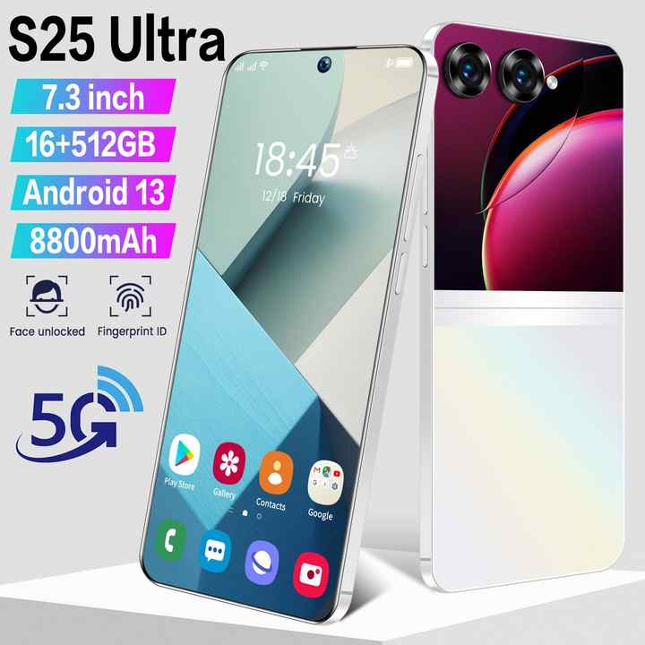 Konga New Trend 2025 Low Price S25 ultra AI Mobile Phone 7800mAh Global ...