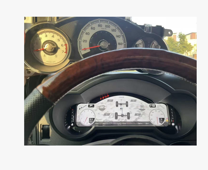Car Digital Speedometer Instrument Dashboard for Toyota FJ Cruiser 2007 ...
