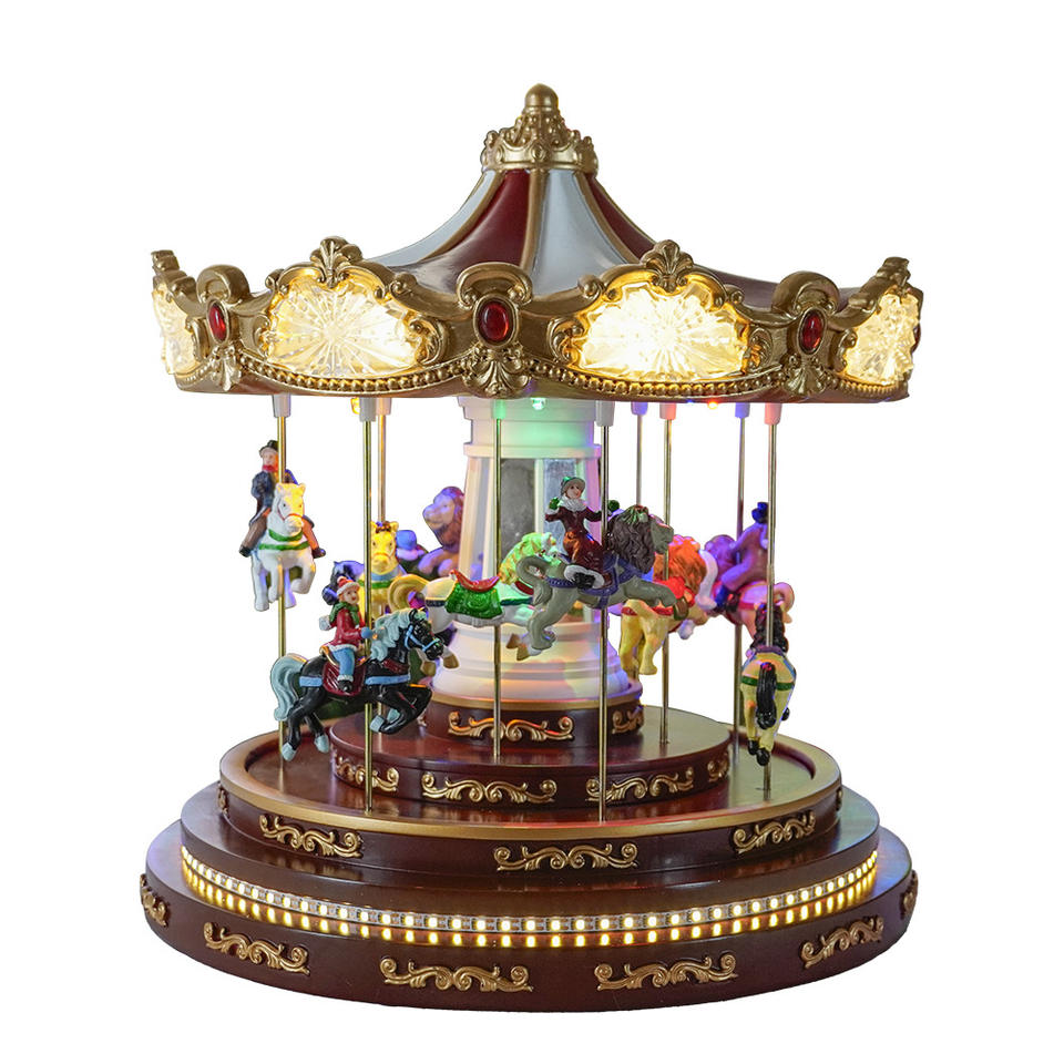 20242026 Christmas Carousel Music Box with Bluetooth European Style ...