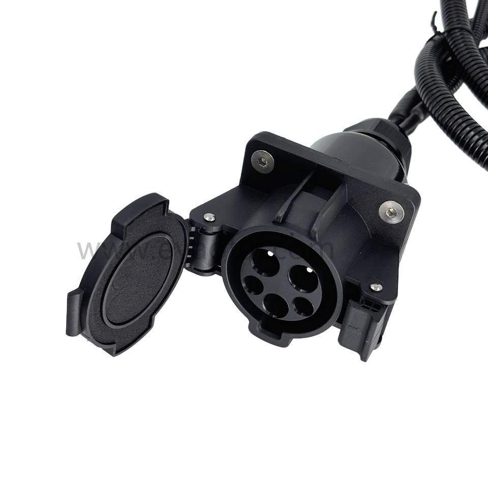 AOTAI New SAE J1772 Dummy Socket-Inlet with Plug Type2 Level 1 32A 120V ...