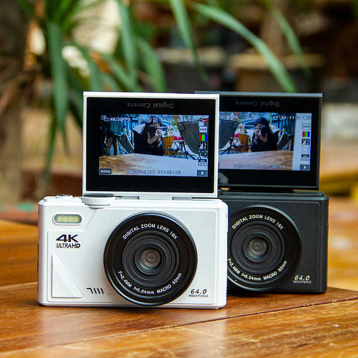 Fotografica 4K Camera - Professional Camcorder with Flip Screen