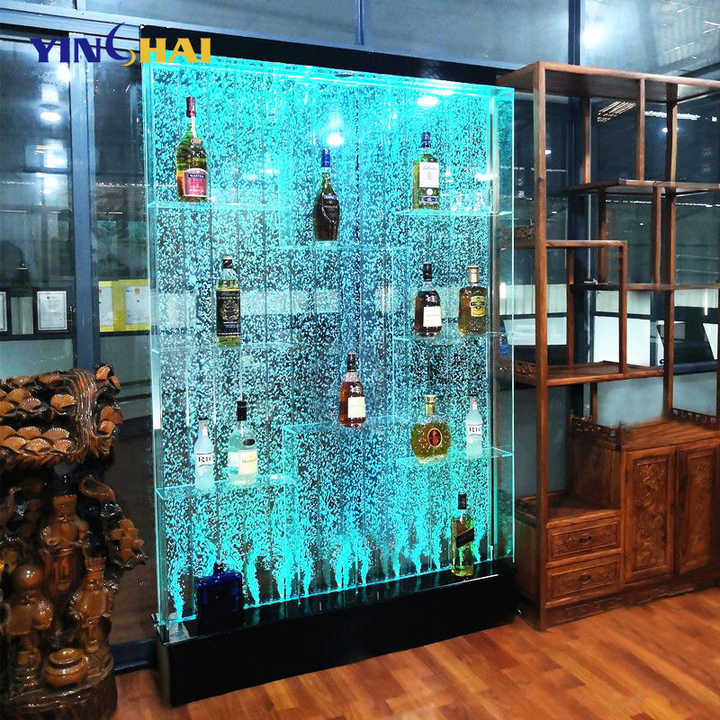 Indoor Screen Partition with Color Changing LED Acrylic Panels