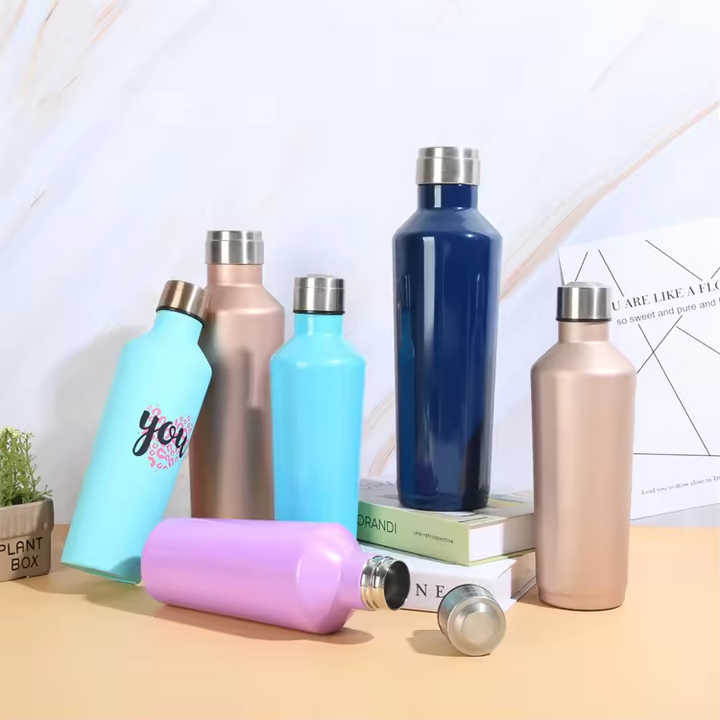 Fashion Wholesale Custom Logo 350ml Double Wall Vacuum Stainless Steel Sport Water Bottle ...