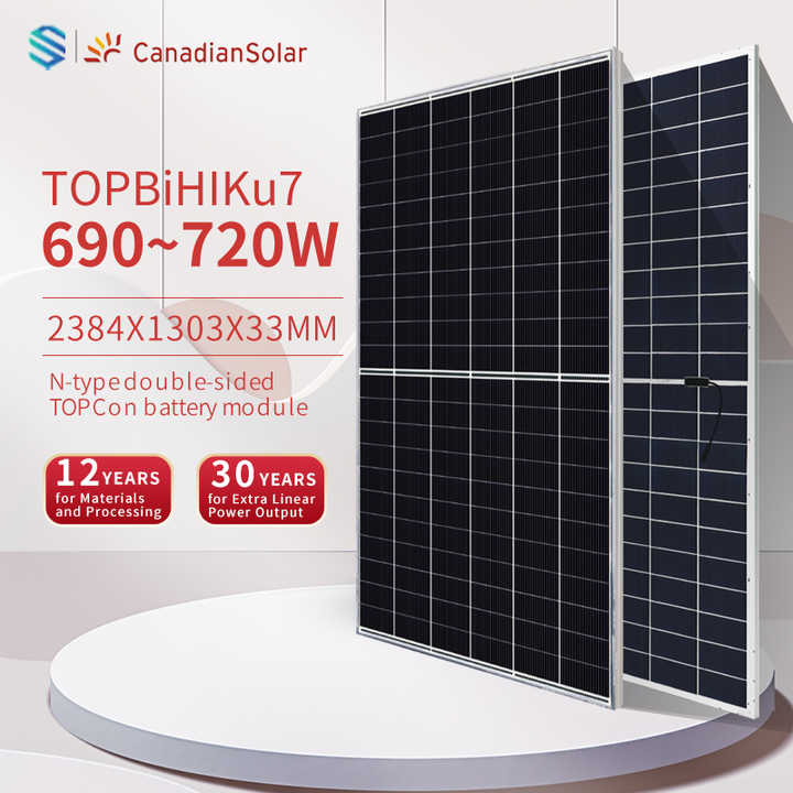 Trina Jinko 700w 690w 710w 705w 720w Monocrystalline Panels
