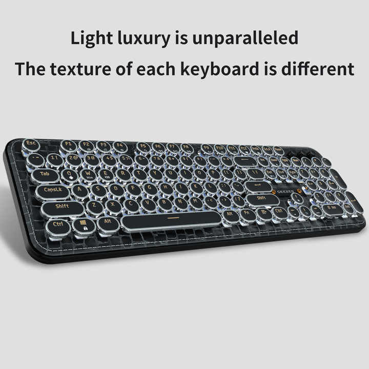 Full Size Mechanical Luminous Gaming Keyboard - Anti-ghosting