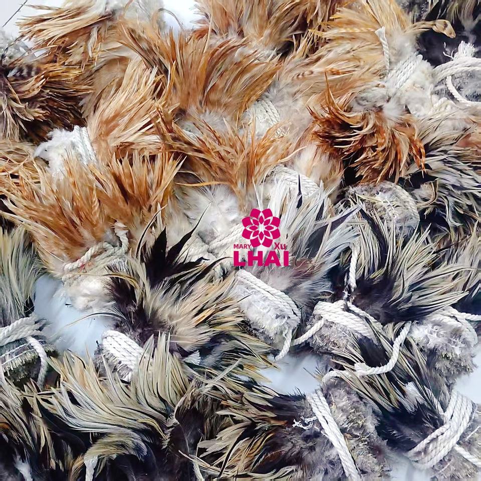 Fly Fishing Strung Feathers 4-6-8'' Fly Tying Materials Saddle Hackle ...