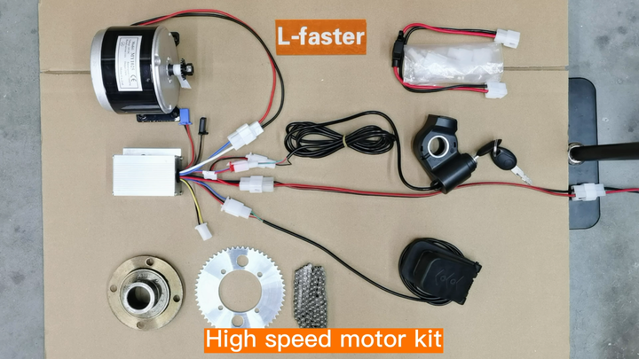 Diy 24V 250W High Speed 11 Teeth Sprocket 25H Chain Motor
