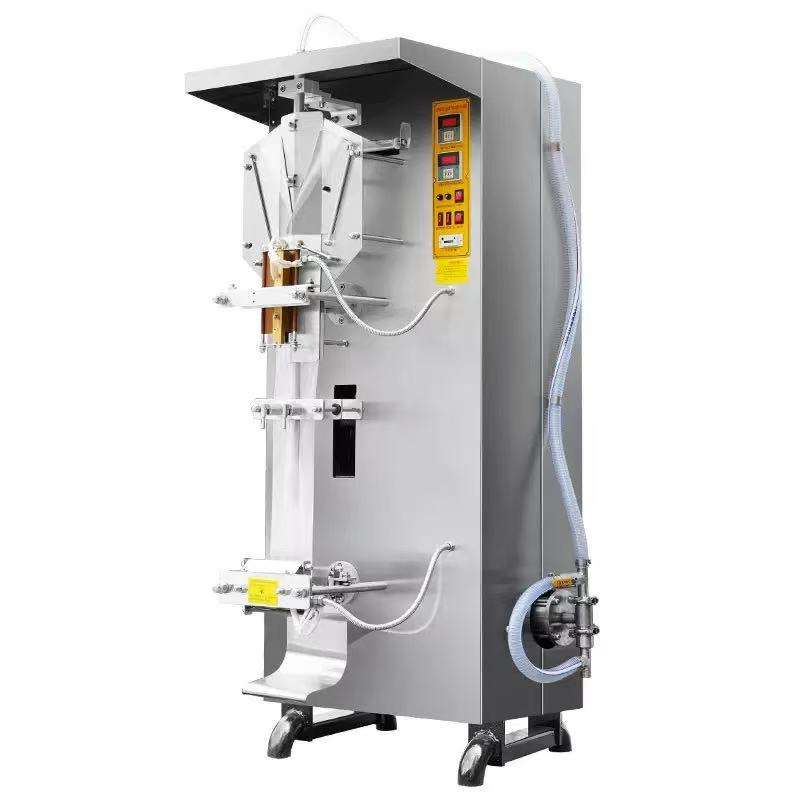 100ml-1000ml Juice Milk Water Liquid Packing Machine in Bags DINGLI ...