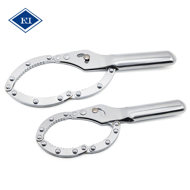 Handcuff Type Steel Oil Filter Wrench For Auto Maintenance